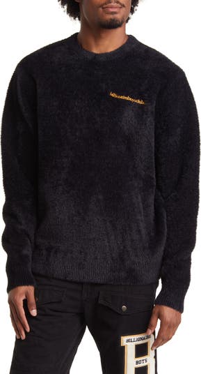 Billionaire Boys Club Embroidered Fuzzy Sweater | Nordstrom