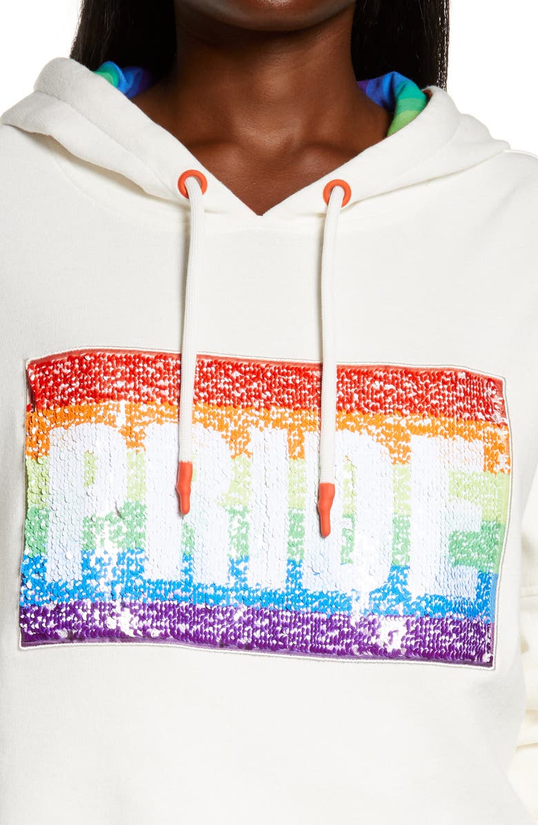 UGG® UGG Pride Keira Crop Hoodie | Nordstromrack