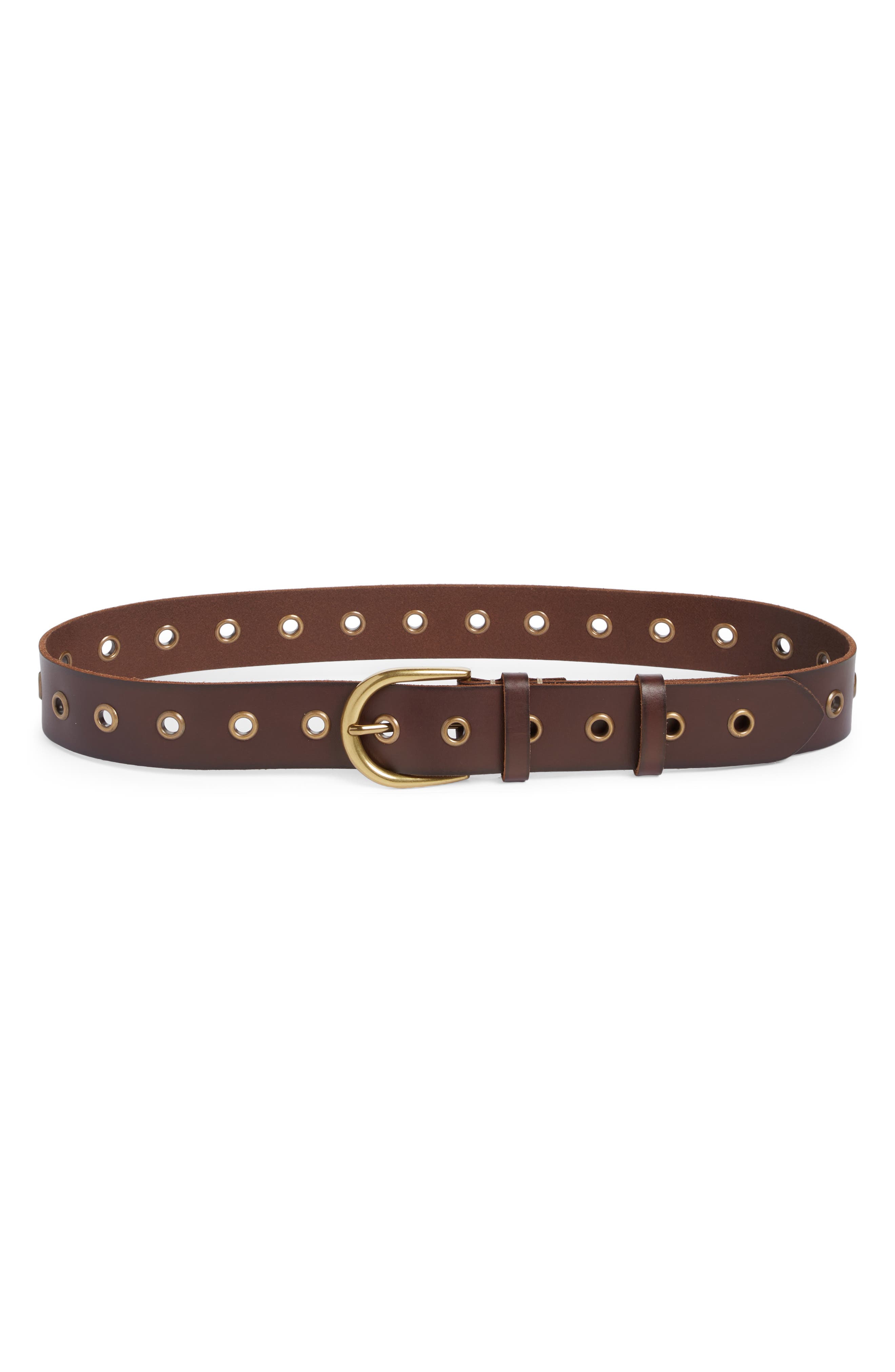 Frye Grommet Leather Belt | Nordstromrack