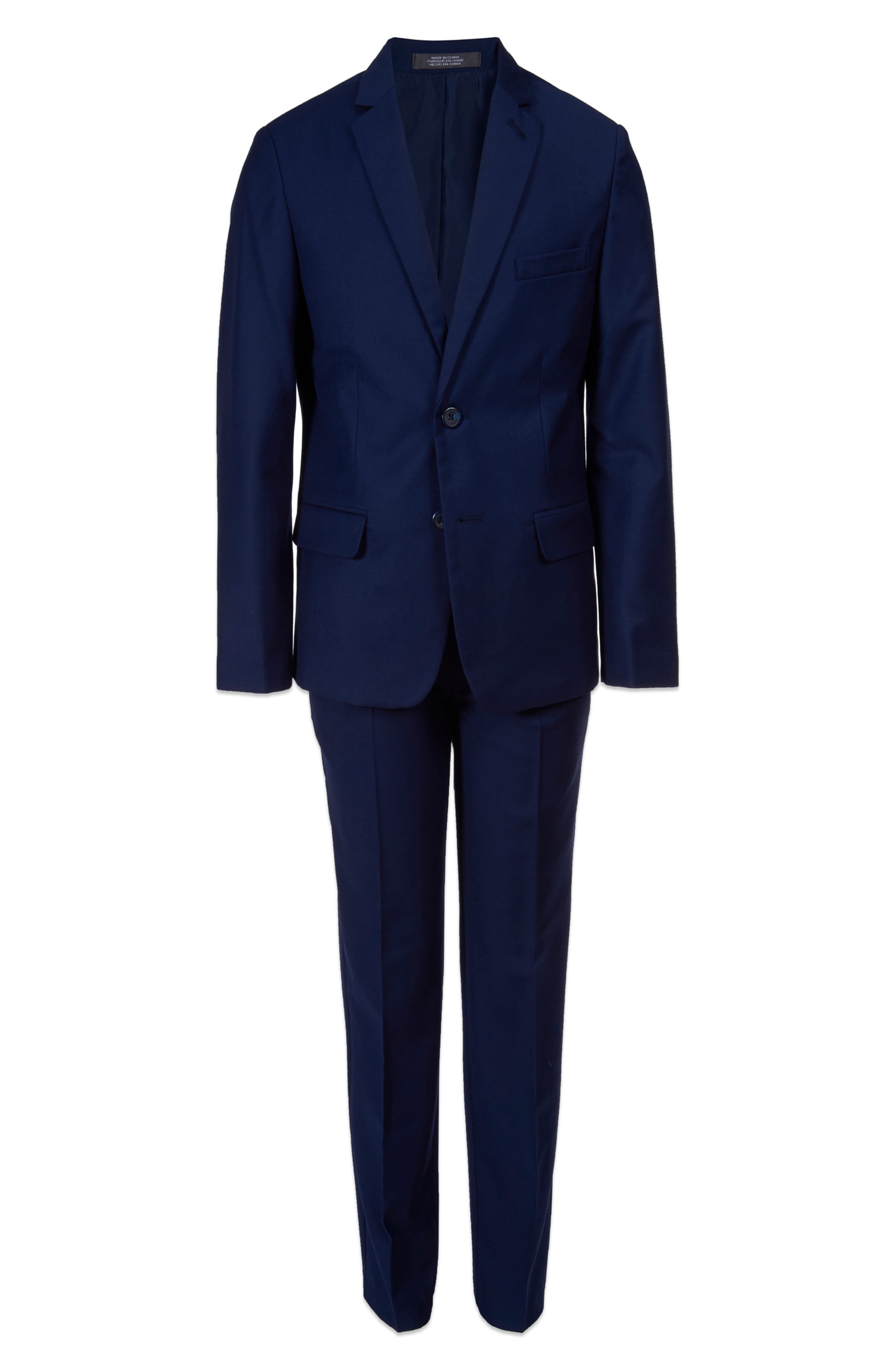 VAN HEUSEN Kids' Infinite Blue Two-Piece Suit Set | Nordstromrack