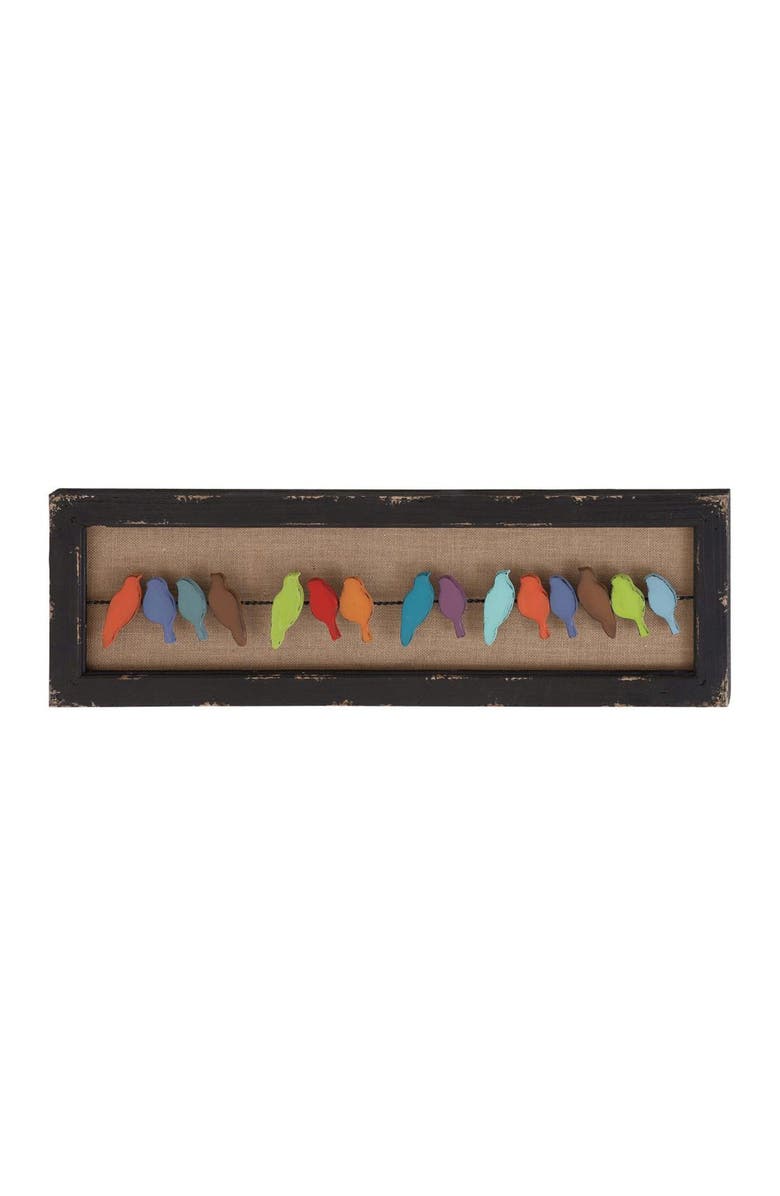 UMA Multi Eclectic Wood Birds On Wire Wall Decor | Nordstromrack