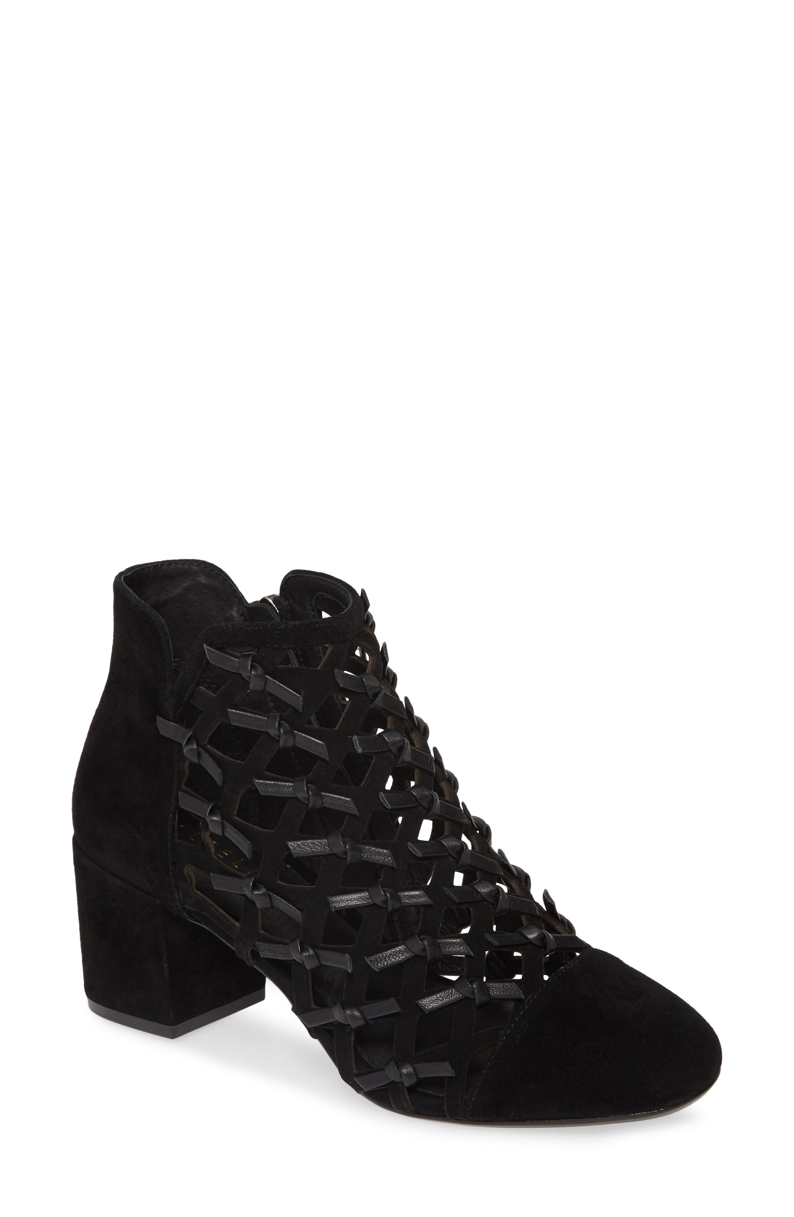 Cecelia New York Laser Cut Knotted Bootie (Women) | Nordstrom