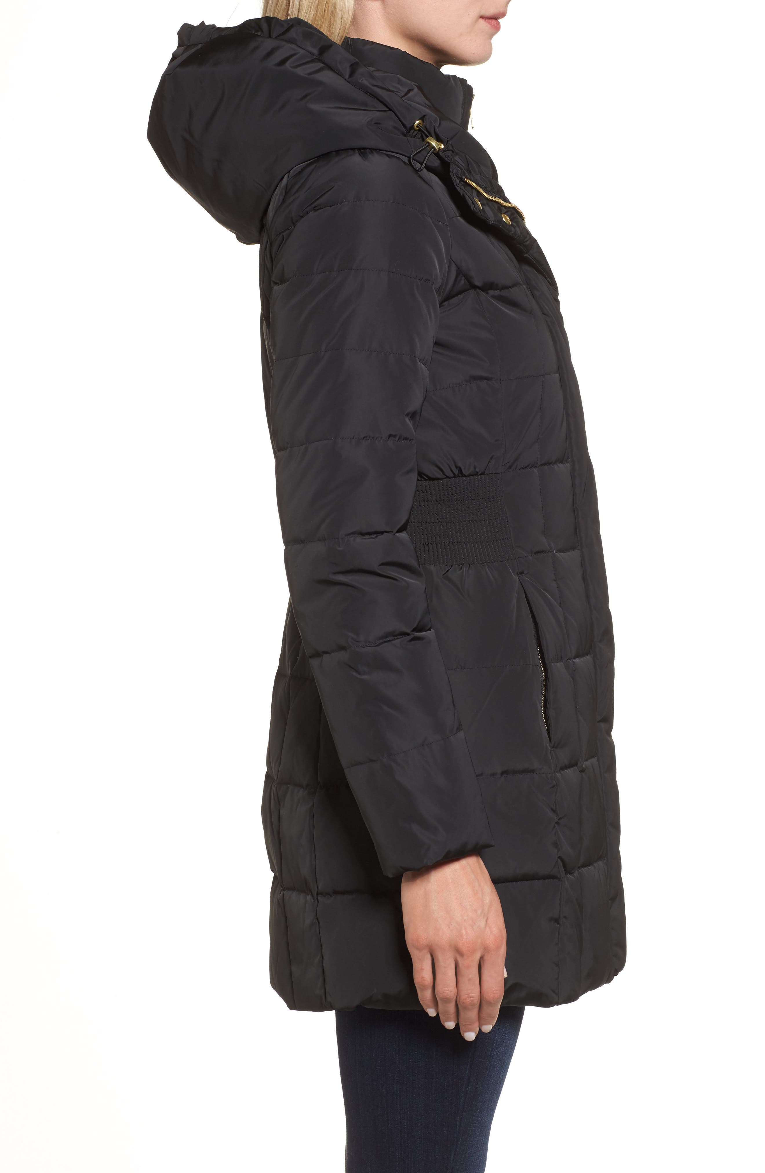 Cole Haan Hooded Down & Feather Jacket | Nordstrom