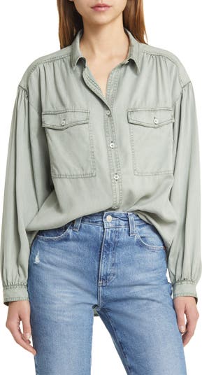 Rails Soren Tencel® lyocell Button-Up Shirt | Nordstrom