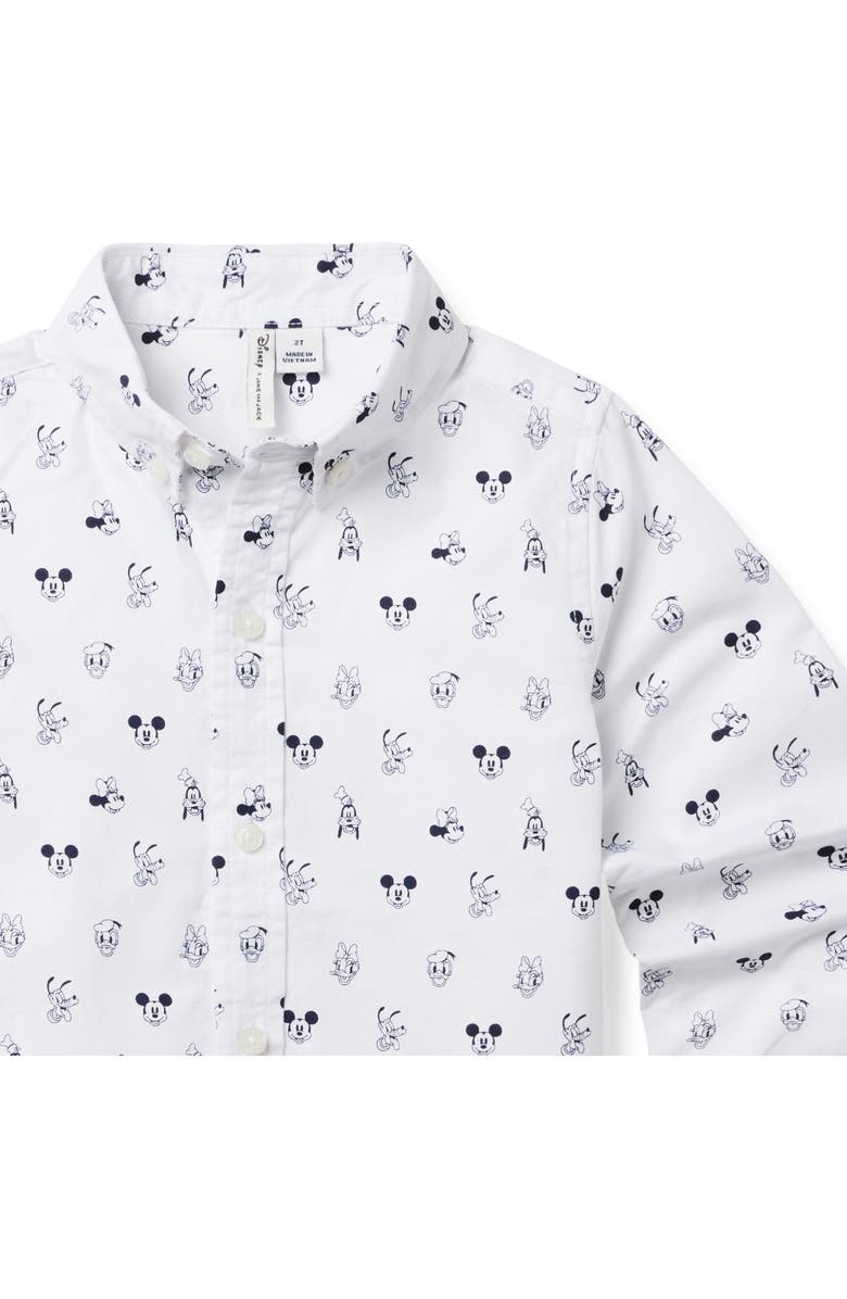 Janie and Jack x Disney Kids' Mickey & Friends All Over Print Button ...
