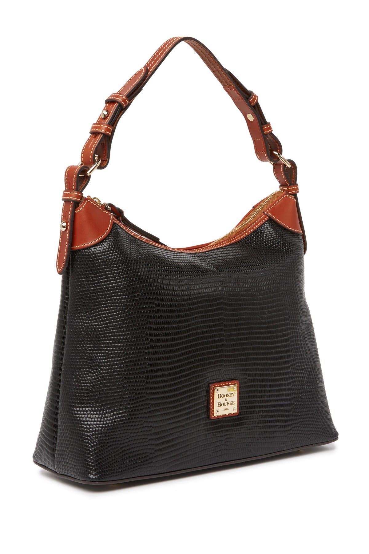 Dooney & Bourke Lizard Embossed Leather Hobo Bag | Nordstromrack