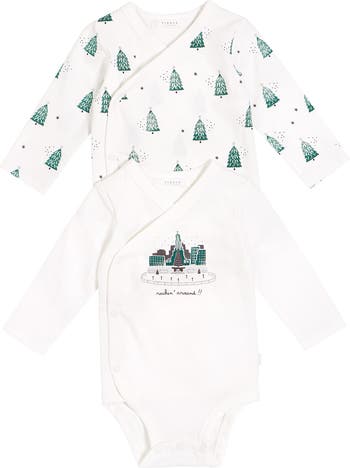 MILES BABY Winter Graphic Diaper Shirt - Pack of 2 | Nordstromrack