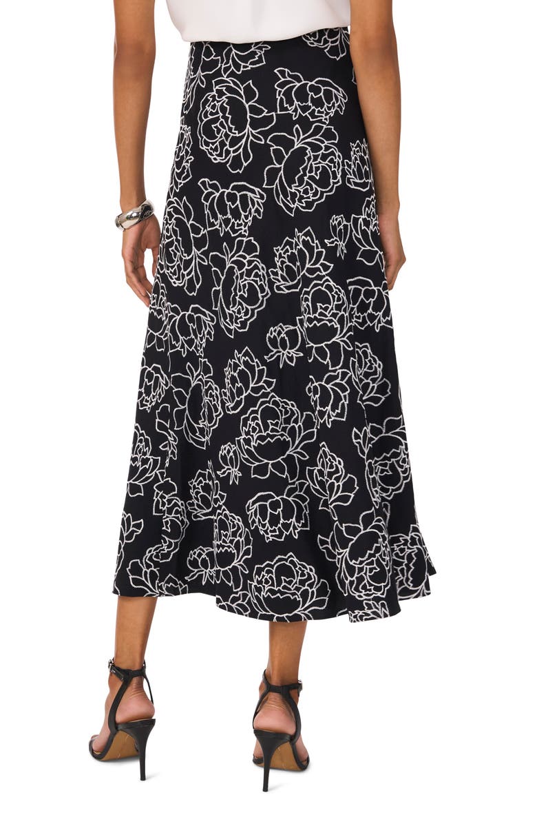 Vince Camuto Bias Cut A-Line Midi Skirt | Nordstromrack