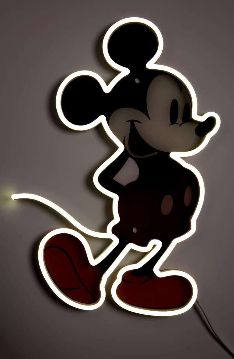 Yellowpop x Disney Mickey Mouse LED Neon Sign | Nordstromrack
