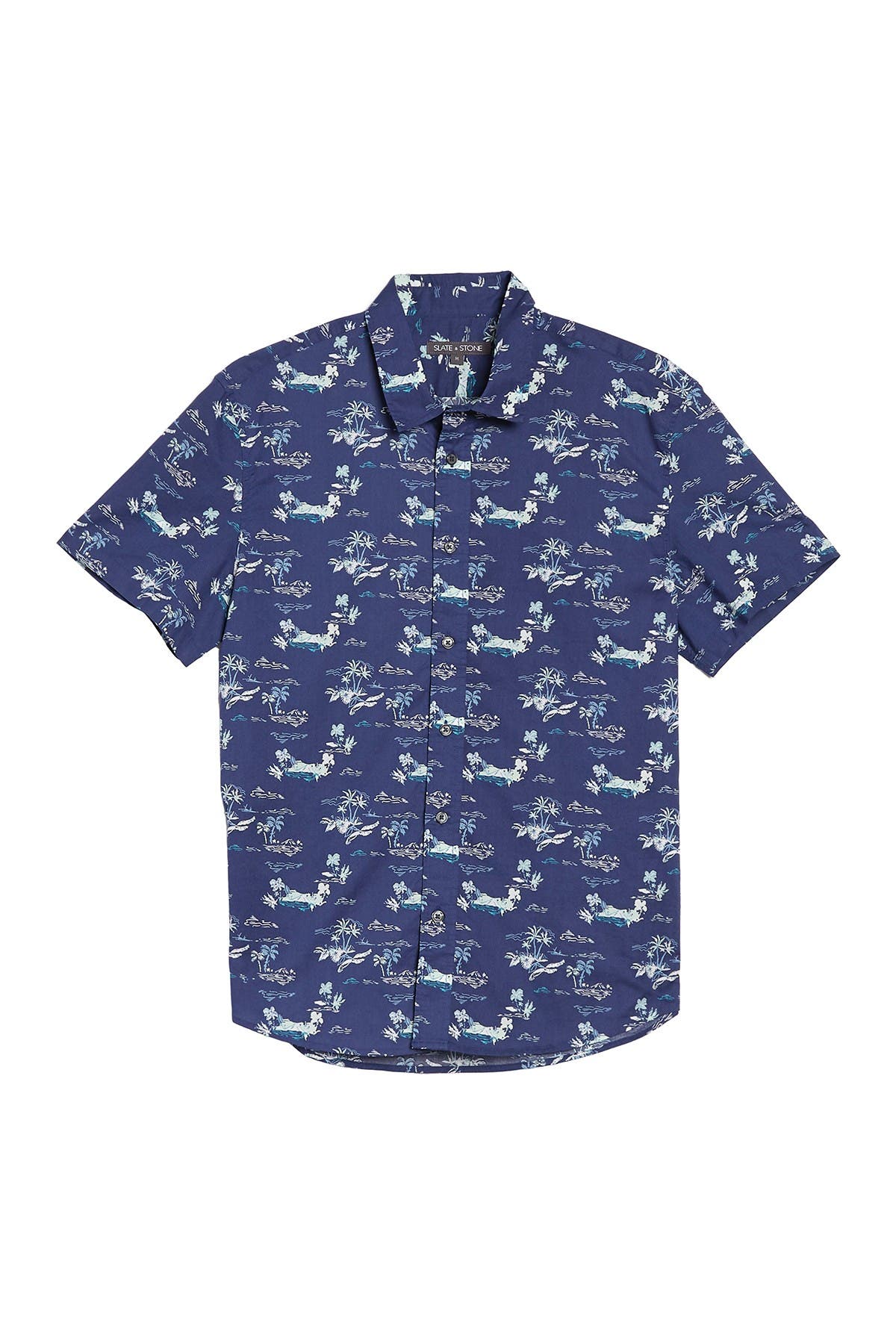 Slate & Stone Tropical Printed Short Sleeve Shirt | Nordstromrack