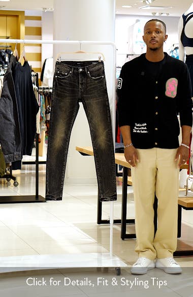 PURPLE BRAND Tinted Skinny Jeans | Nordstromrack