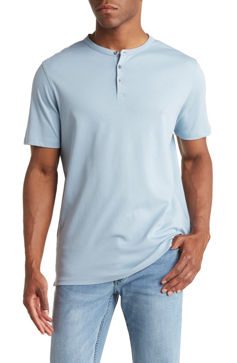 Robert Barakett Jefferson Short Sleeve Henley | Nordstromrack