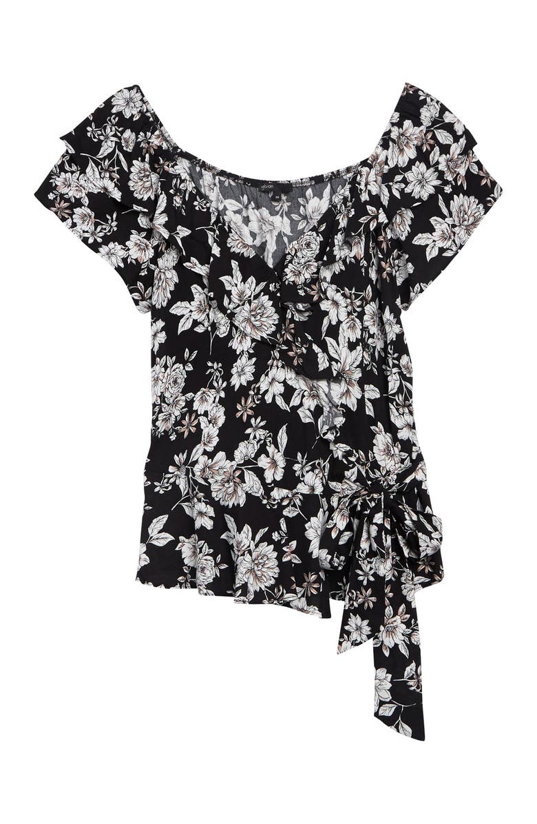 GIBSONLOOK X Hot Summer Nights Two Peas Ruffle Wrap Top | Nordstromrack