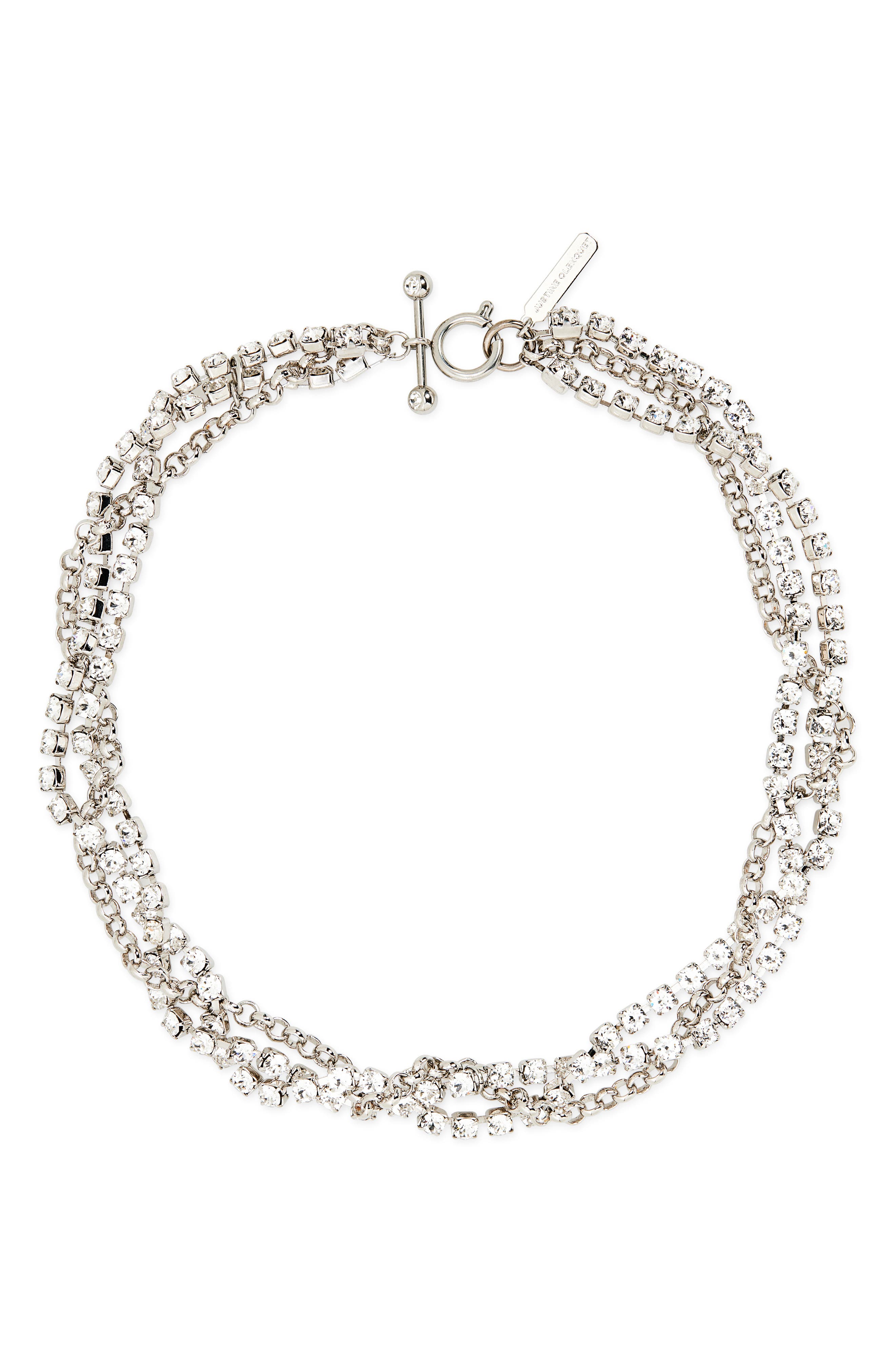 Justine Clenquet Liv Crystal Choker | Nordstrom