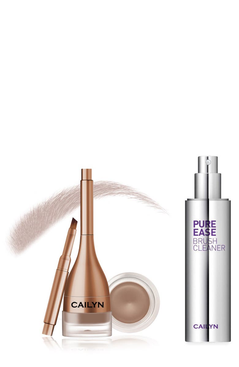 CAILYN Gelux Waterproof Brow Pomade w/ Built-in Liner Brush - Shade 02 ...