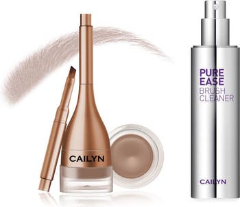 CAILYN Gelux Waterproof Brow Pomade w/ Built-in Liner Brush - Shade 02 ...