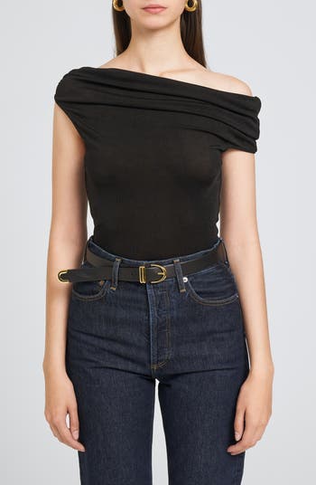 WAYF One-Shoulder Bodysuit | Nordstromrack