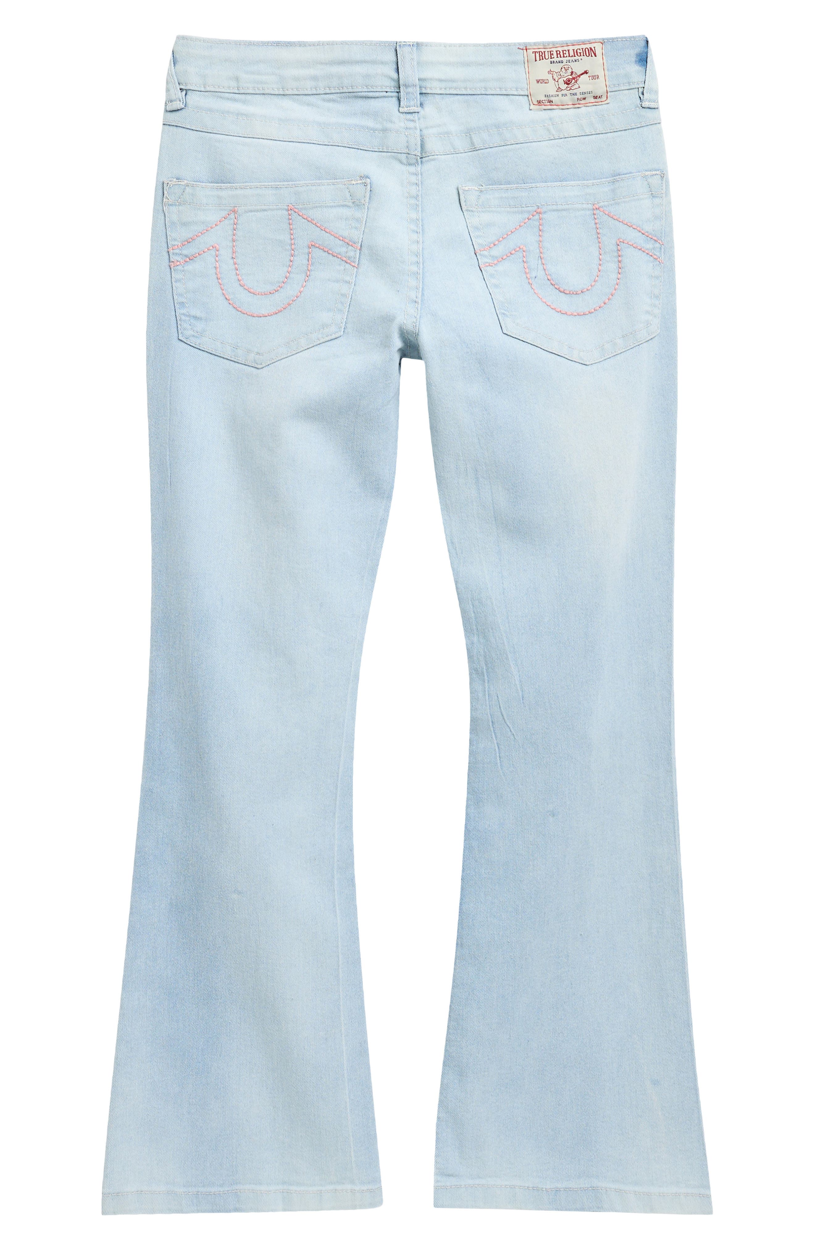 True Religion Kids' Logo T-Shirt & Flare Jeans Set | Nordstromrack