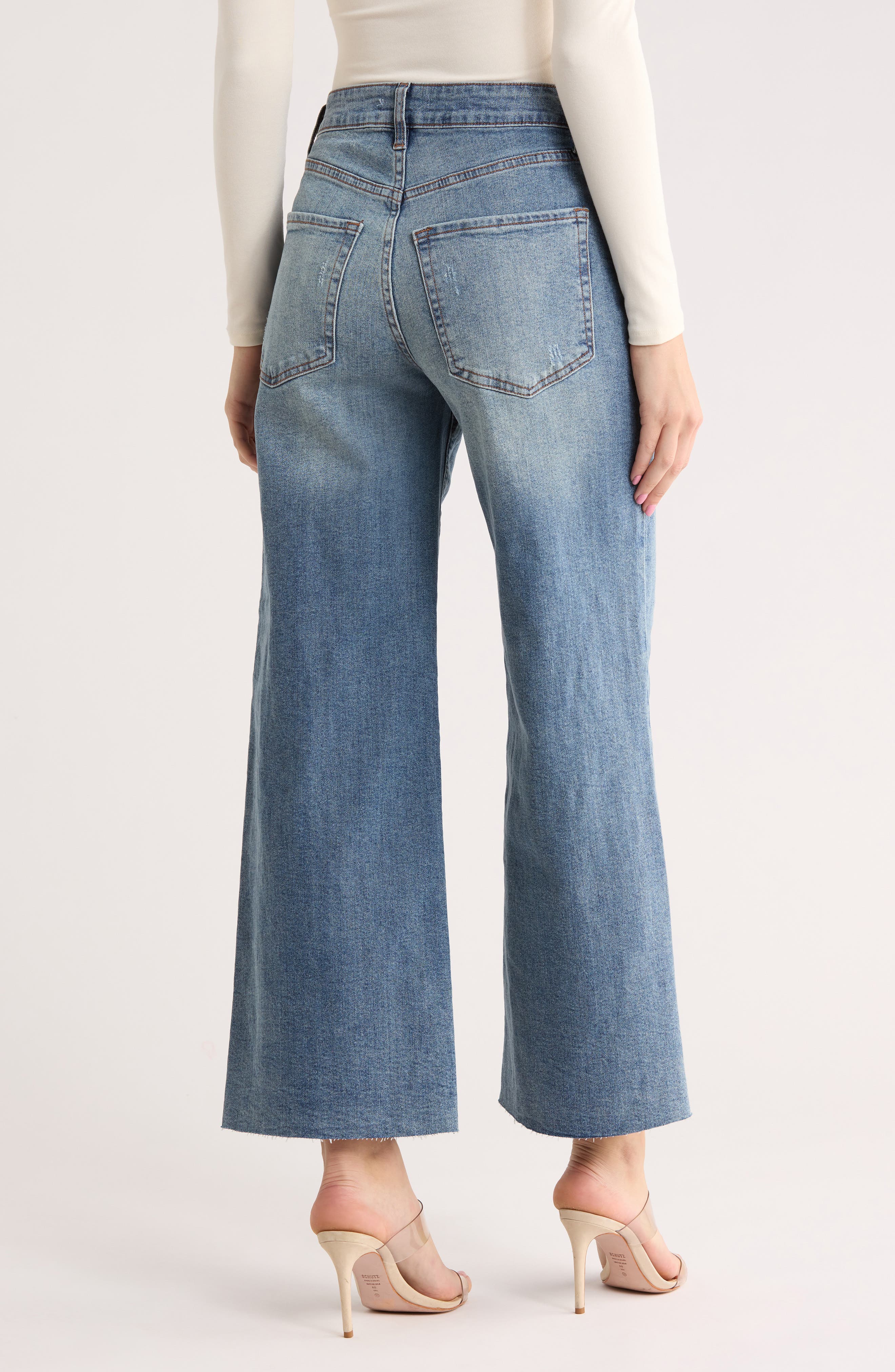 STS Blue Sabrina Ultra High Waist Slouch Wide Leg Jeans | Nordstromrack