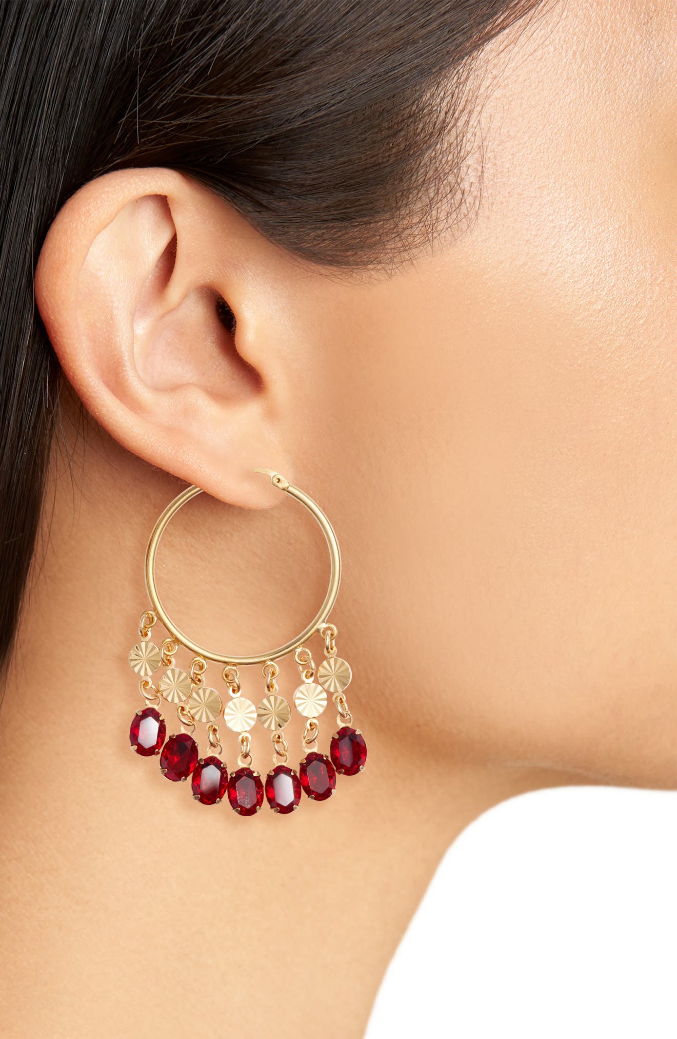 FRASIER STERLING Cha Cha Hoop Earrings | Nordstrom
