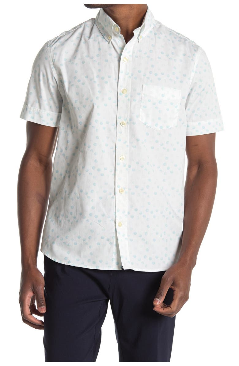 KENNINGTON Dots Print Regular Fit Shirt | Nordstromrack