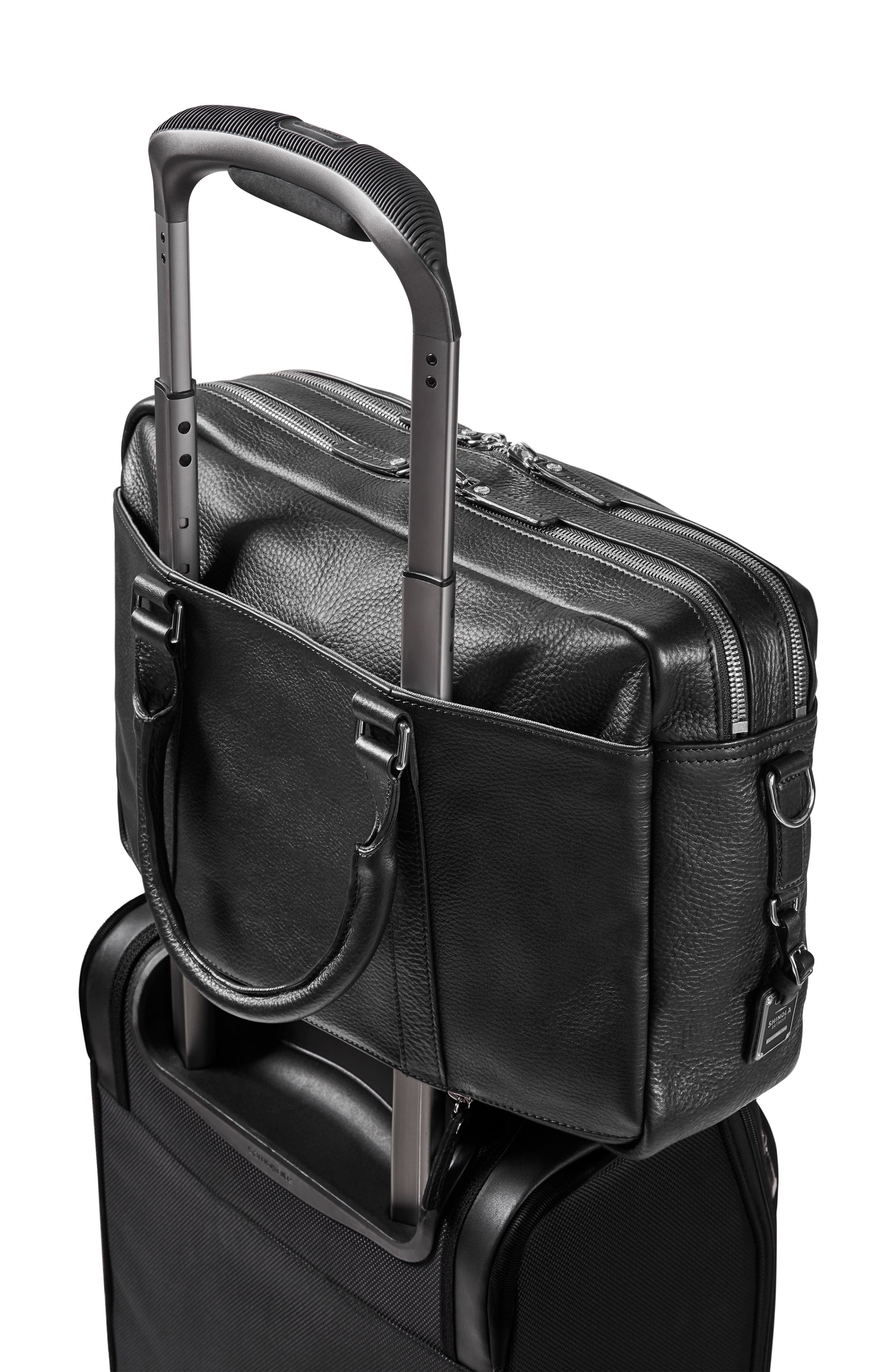 Shinola Double-Zip Leather Briefcase | Nordstromrack