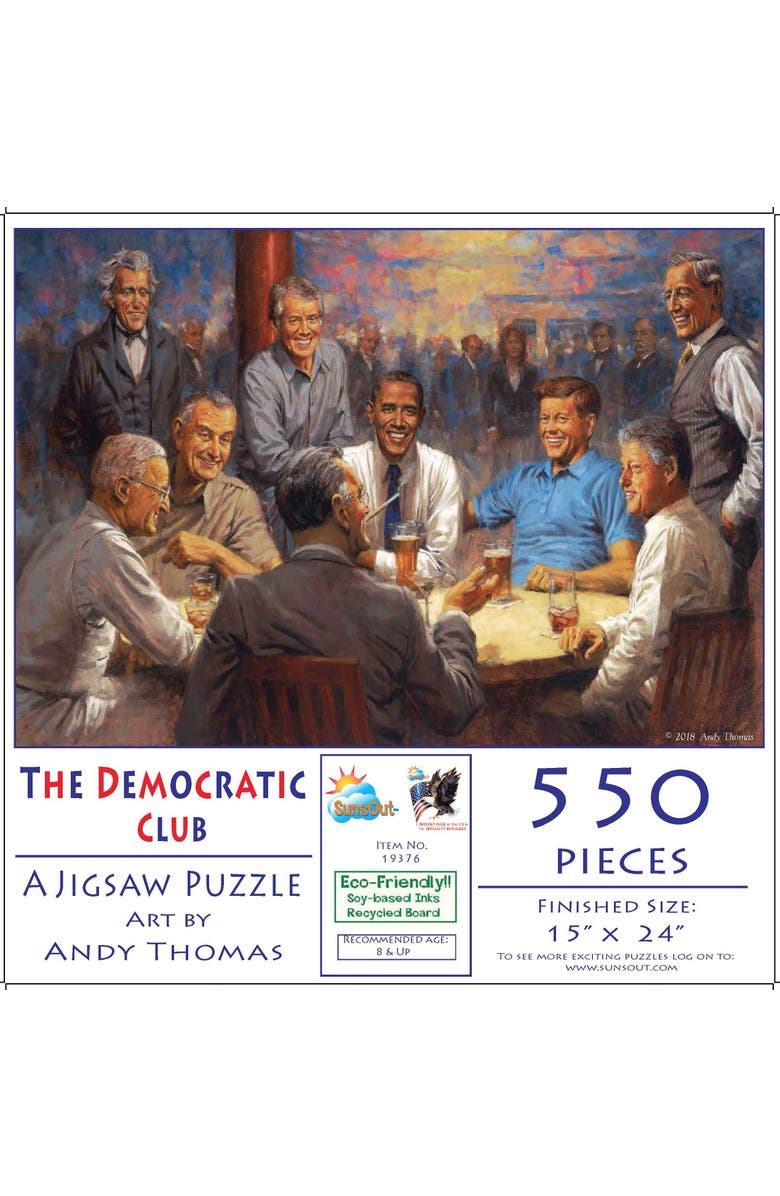 Sunsout The Democratic Club 550 piece Jigsaw Puzzle for Adults | Nordstrom