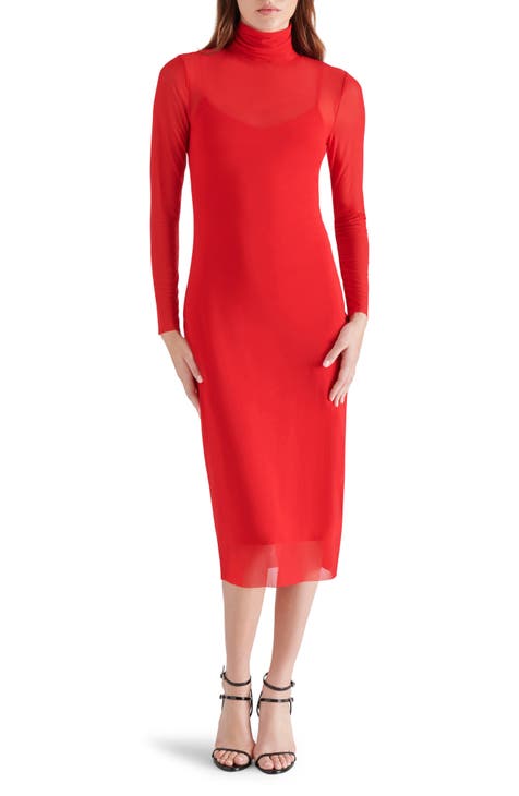 Women's Red Midi Dresses | Nordstrom