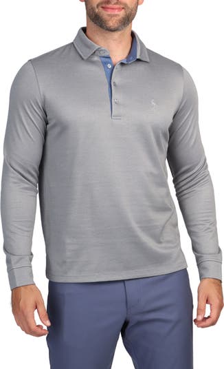 TailorByrd Long Sleeve Modal Polo | Nordstromrack