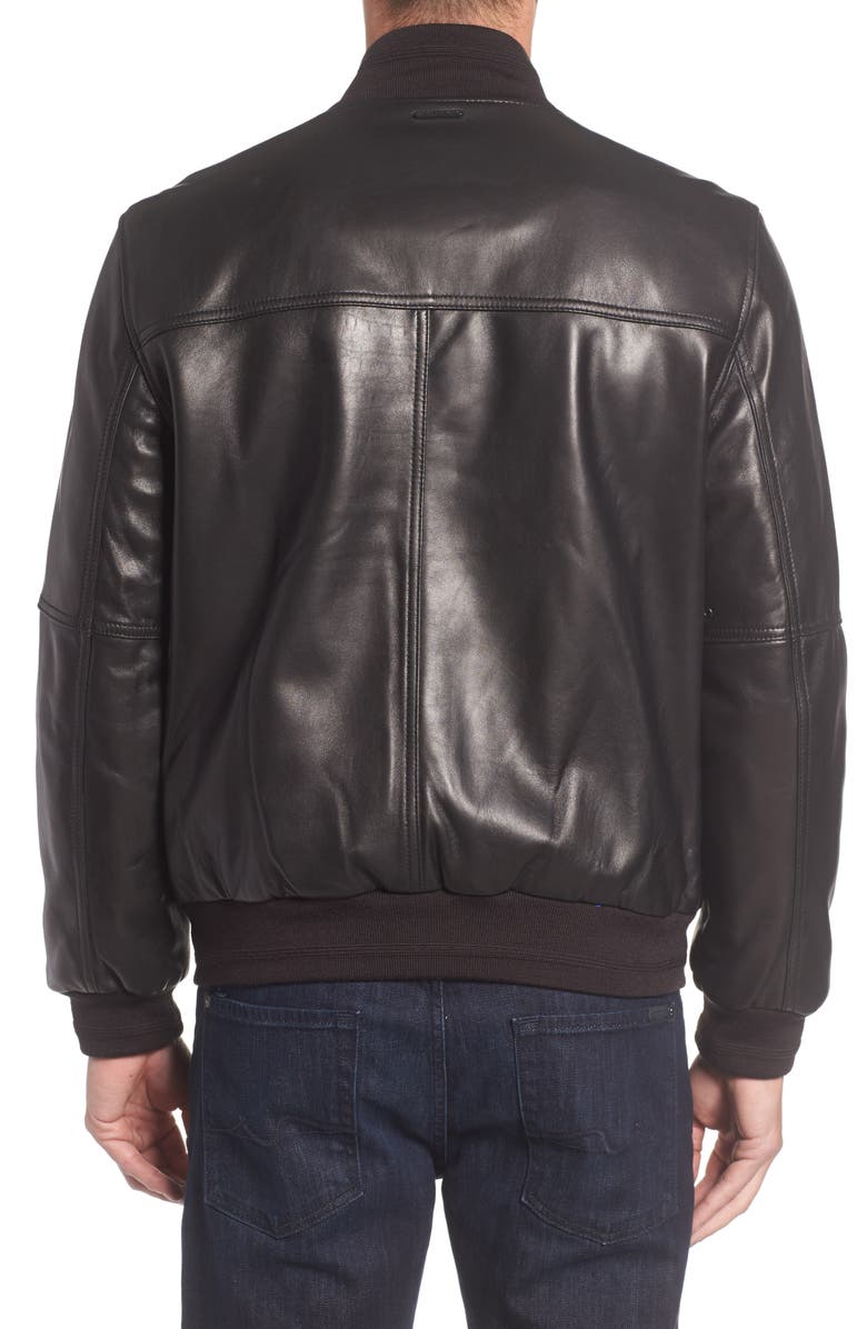 Marc New York Summit Leather Jacket | Nordstromrack