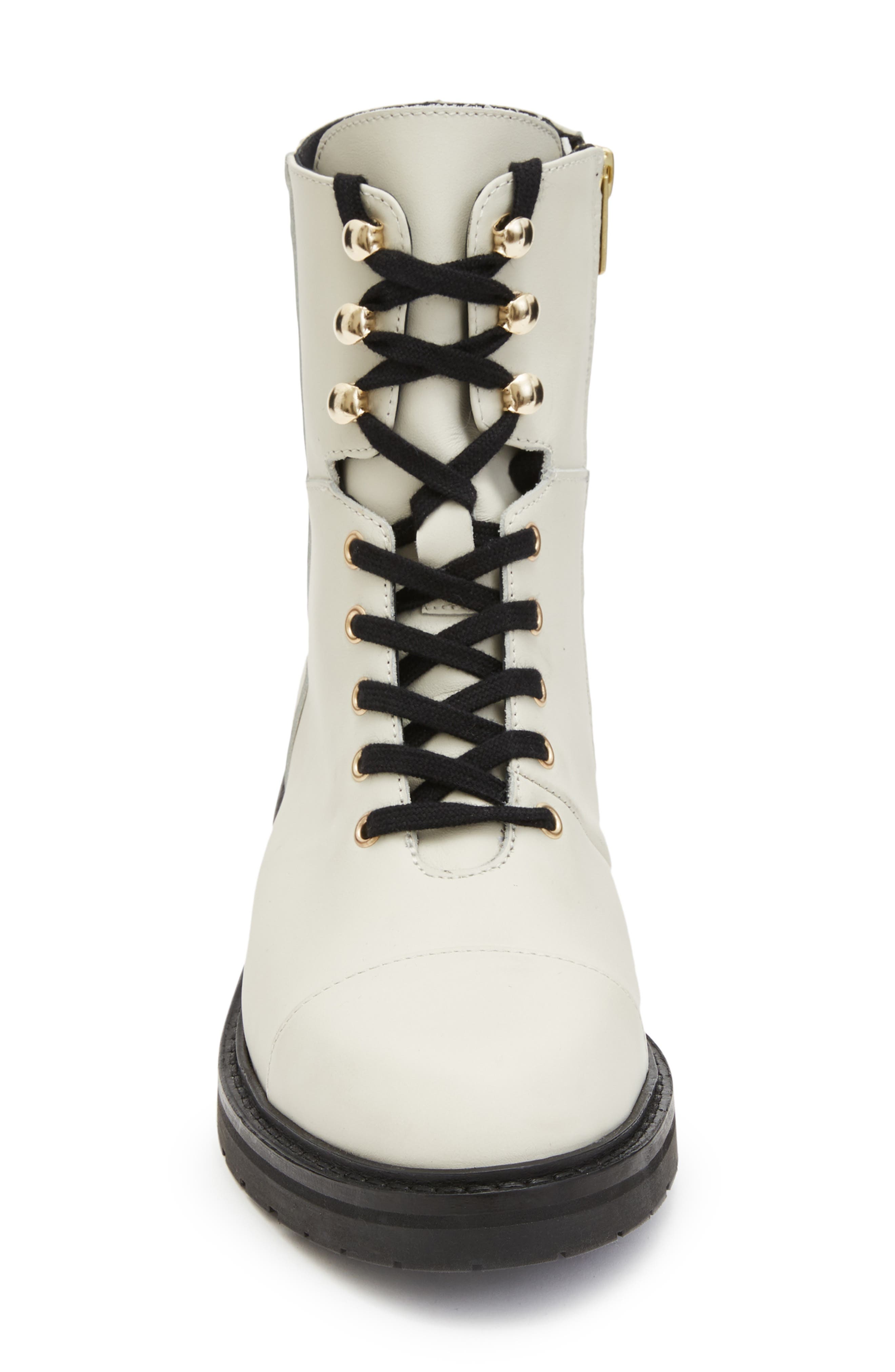 AllSaints Dusty Cap Toe Lug Sole Combat Boot (Women) | Nordstromrack