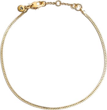 Madewell Herringbone Chain Anklet | Nordstromrack