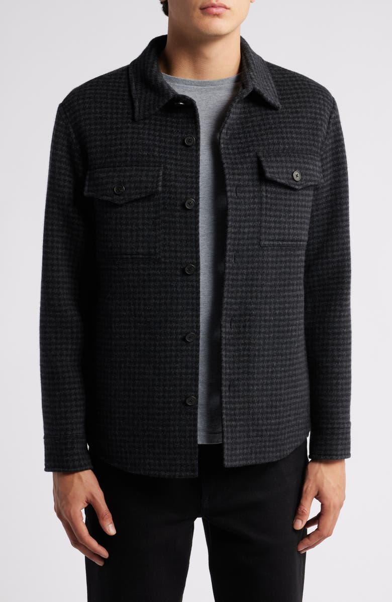 Theory Wool Blend Shirt Jacket | Nordstromrack