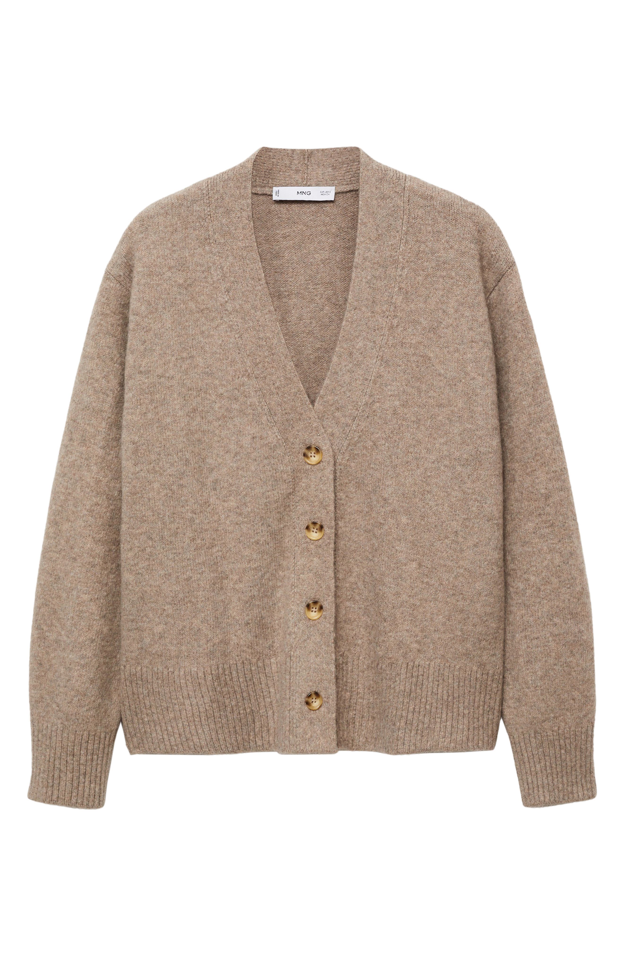 MANGO Marina V-Neck Cardigan | Nordstrom
