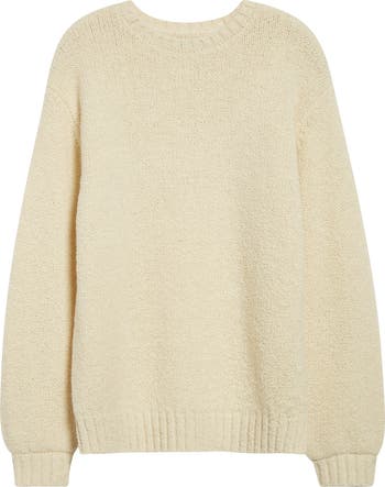 BEAMS Corkscrew Wool Crewneck Sweater | Nordstrom