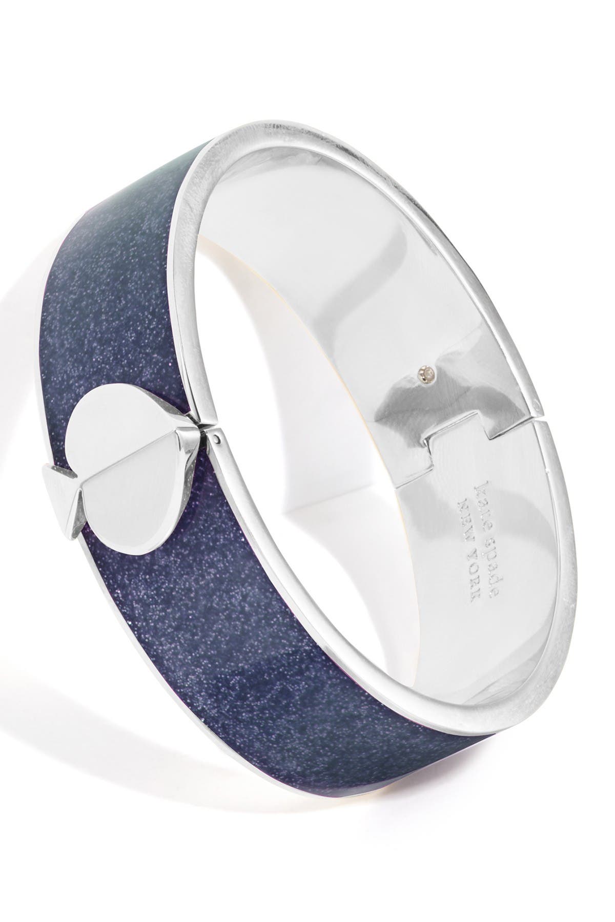 Kate Spade New York Glitter Spade Bangle Bracelet | Nordstromrack