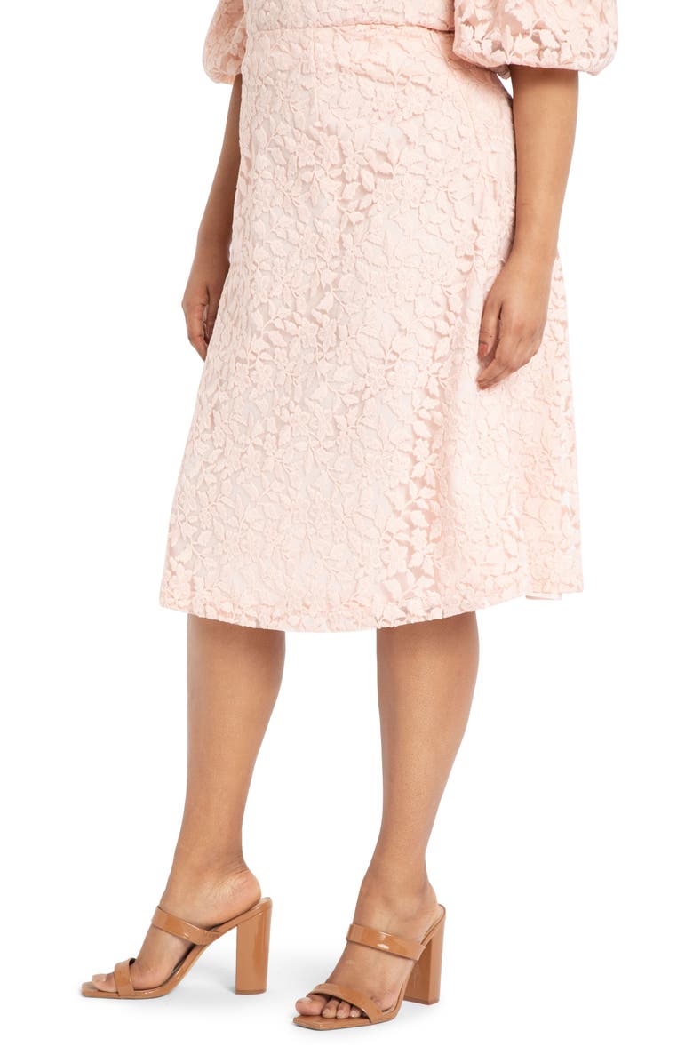 ELOQUII Lace Circle Skirt | Nordstromrack