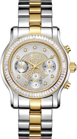JBW Laurel Bracelet Chronograph Watch, 38mm | Nordstrom