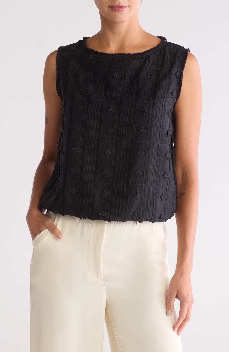 MAX STUDIO Ruffle Front Sleeveless Top | Nordstromrack