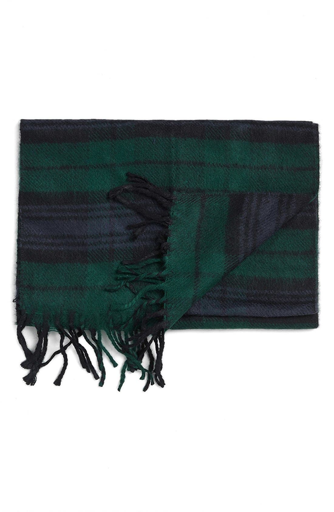 Topman Plaid Knit Scarf | Nordstrom