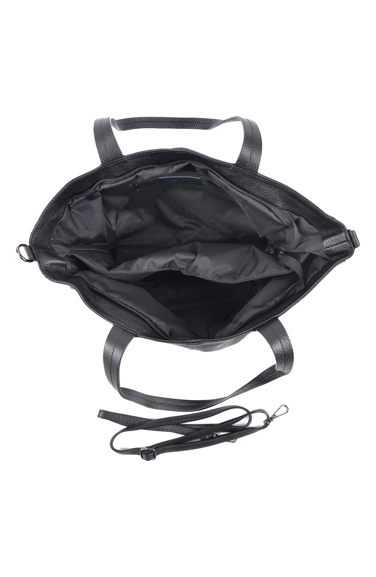 ANNA LUCHINI Top Handle Leather Tote Bag | Nordstromrack