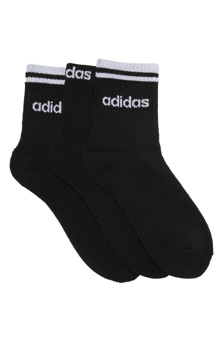 adidas Sport Stripe Crew Socks - Pack of 3 | Nordstromrack