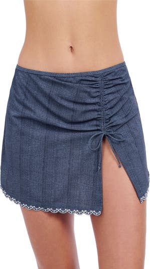 Profile by Gottex Isabelle Side Slit Skirt Pant | Nordstrom