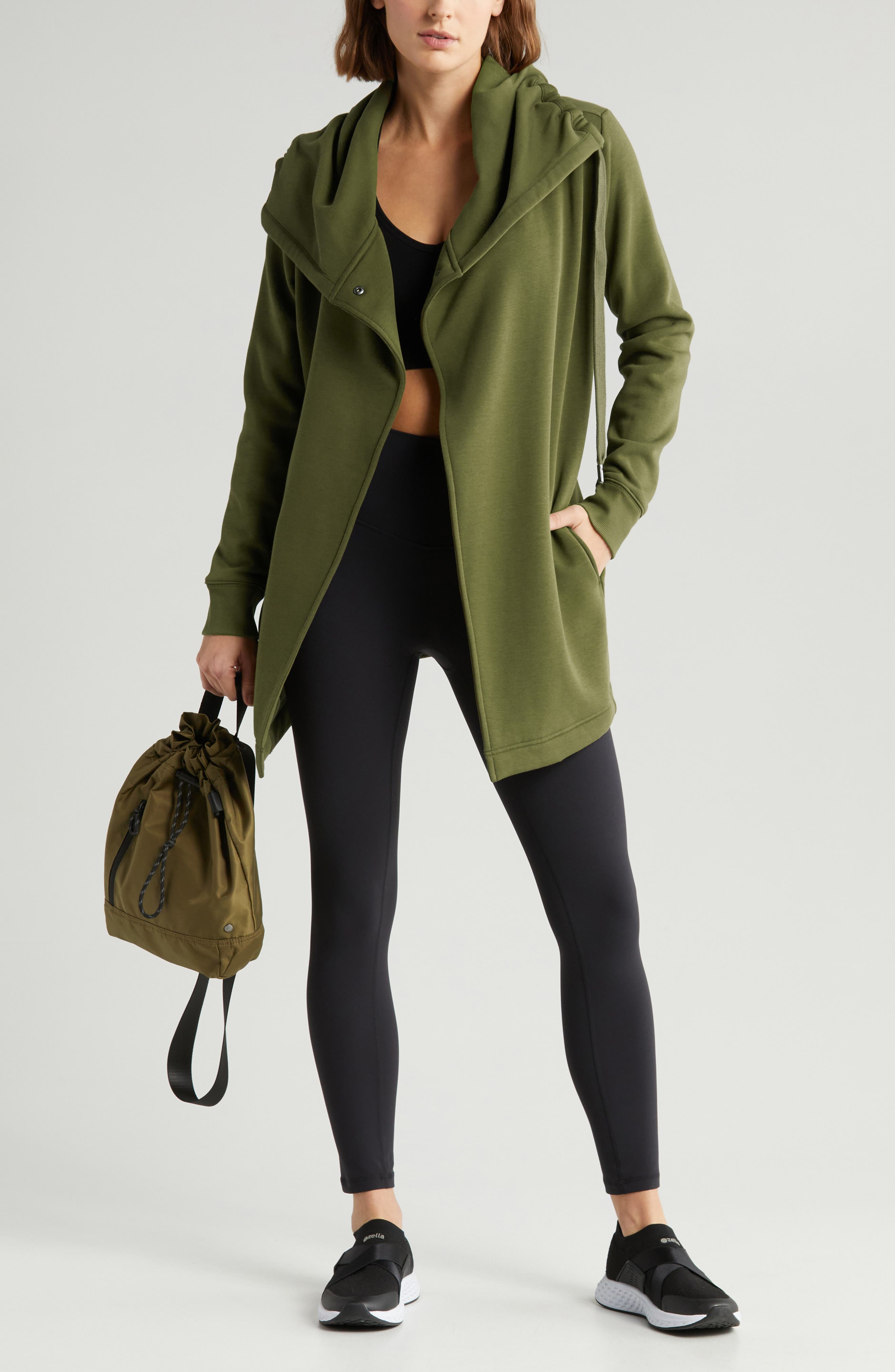 Zella Amazing Cozy Wrap Jacket | Nordstrom