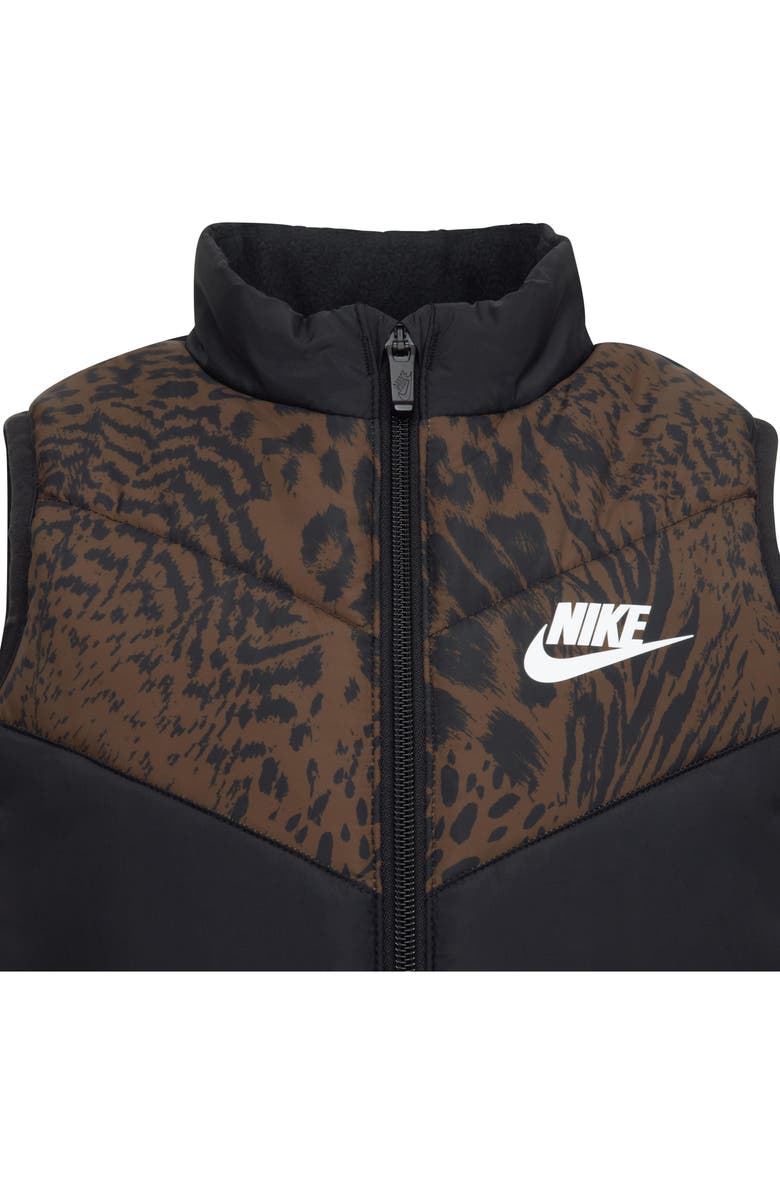 Nike Kids' Long Sleeve T-Shirt, Puffer Vest & Leggings Set | Nordstromrack