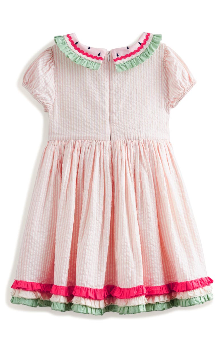 Mini Boden Kids' Collared Cotton Gauze Dress | Nordstromrack