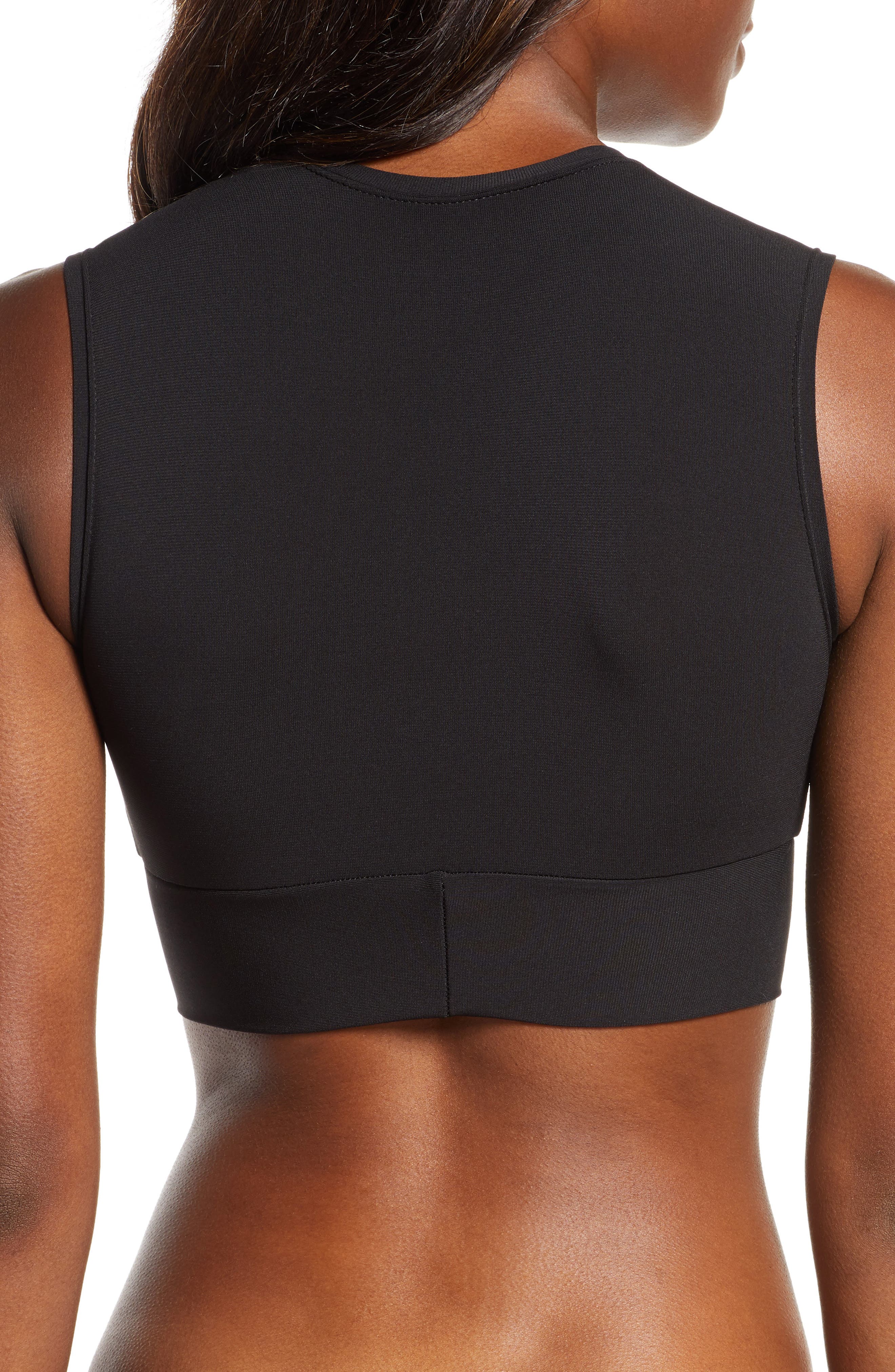 Robin Piccone Ava Longline Knot Front Bikini Top | Nordstrom