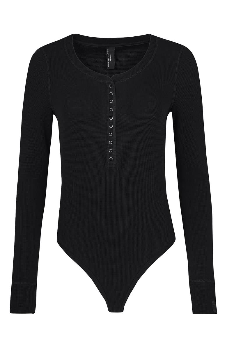 Sweaty Betty Halle Berry x Sweaty Betty Hera Waffle Knit Bodysuit ...