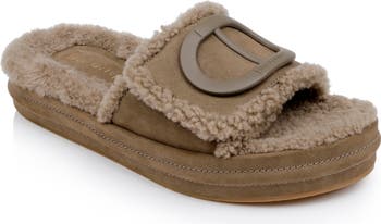 Dee Ocleppo Lima Genuine Shearling Platform Sandal (Women) | Nordstromrack