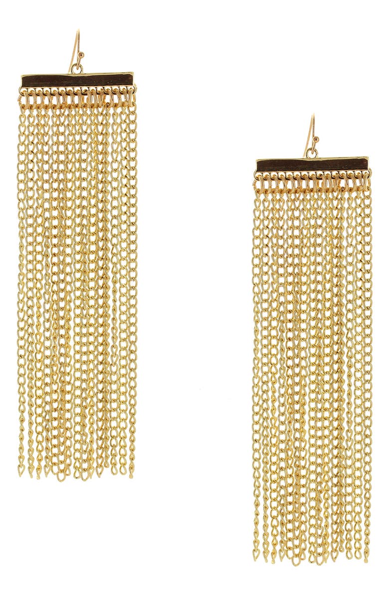 OLIVIA WELLES Metal Waterfall Earrings | Nordstromrack